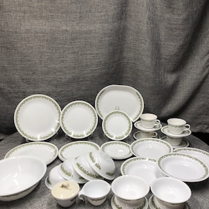 Corelle Crazy Daisy Spring Blossom Dinnerware Set - Etsy