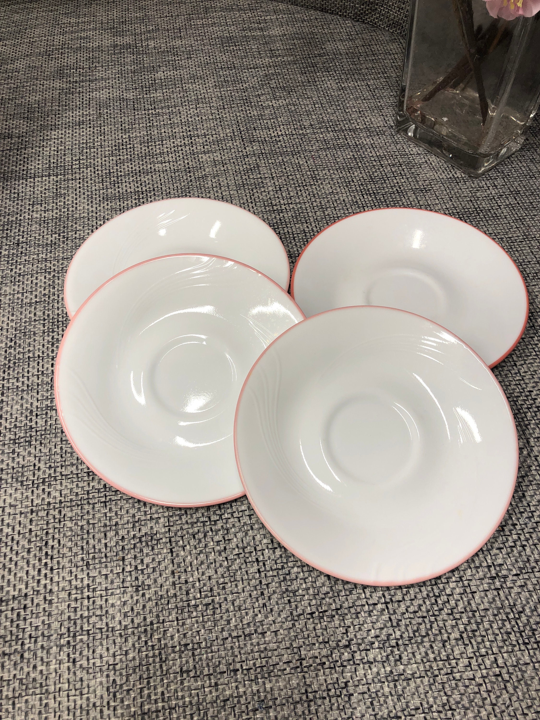 Corelle Peony Dinnerware Set: Pink Lavender Floral Plates, Mugs, Bowl ...