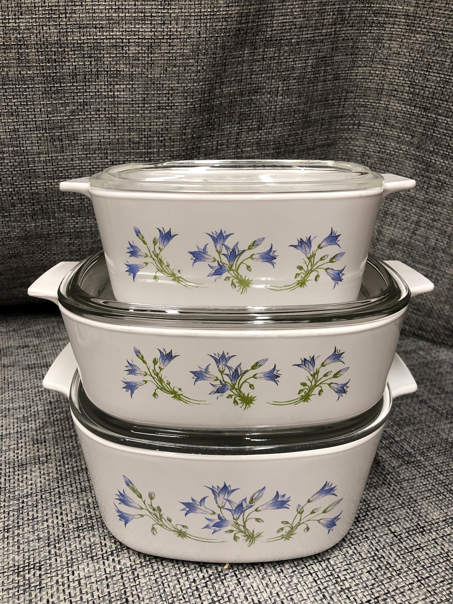 Corningware Blue Dust Dishes Various Sizes - Etsy