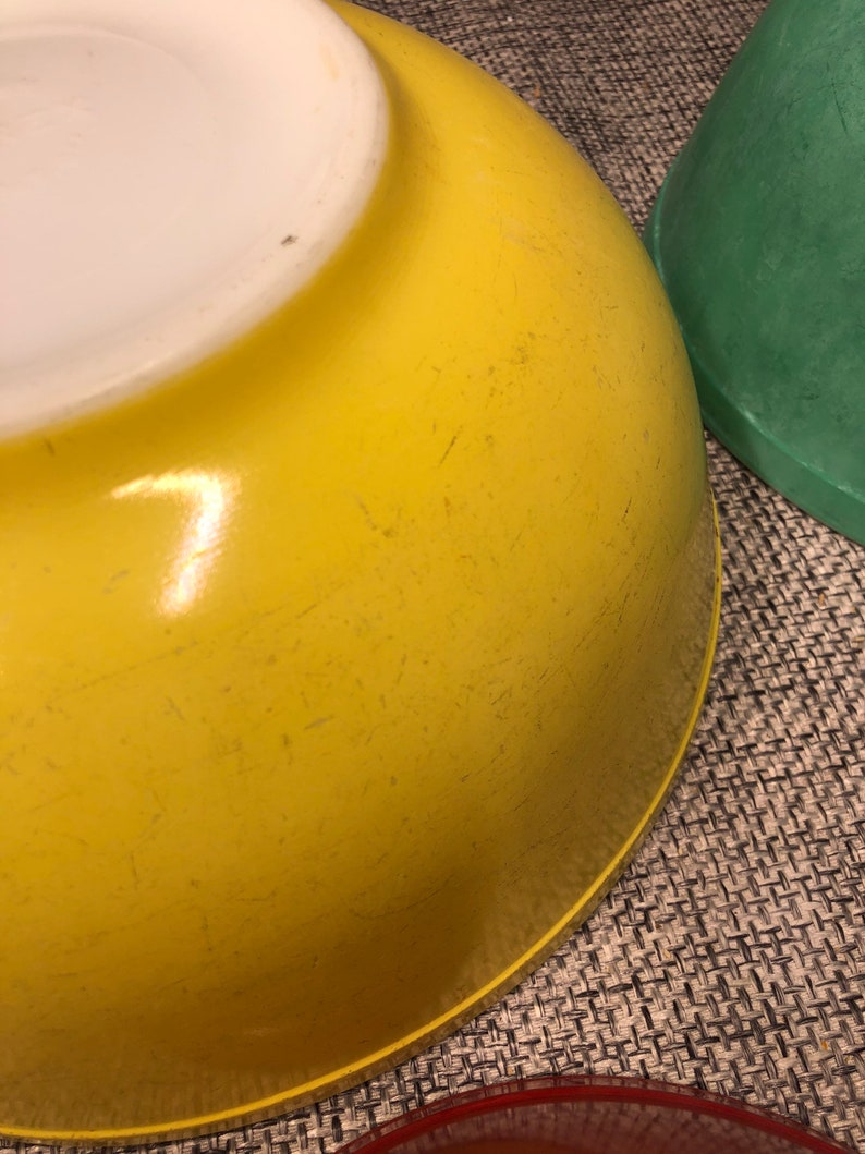 Pyrex Primary Color Yellow 404 Green 403 Red 402 Blue 401 - Etsy