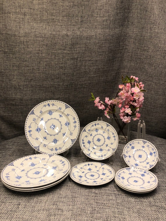 Furnivals Limited Denmark England Dinner Desert Saucers - Etsy
