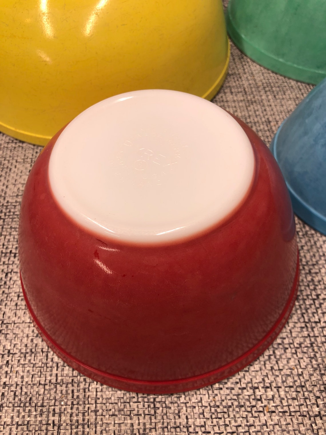 Pyrex Primary Color Yellow 404 Green 403 Red 402 Blue 401 - Etsy