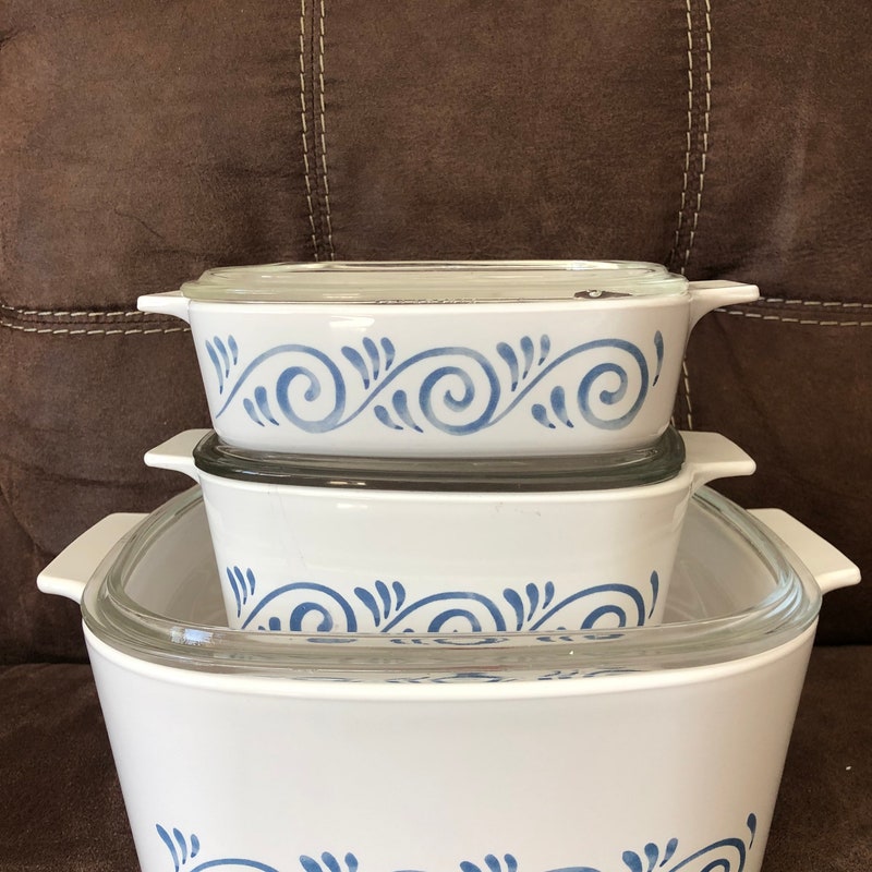 Rare Vintage Corningware Casserole Dishes - Etsy