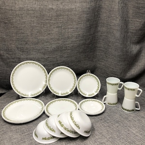 Corelle Crazy Daisy Spring Blossom Dinnerware Set - Etsy