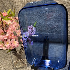 Vintage Pyrex Blue Bakeware Set: Casserole, Pie Plate, Loaf Pan - Etsy