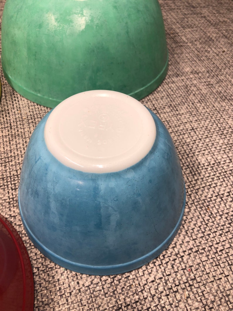 Pyrex Primary Color Yellow 404 Green 403 Red 402 Blue 401 - Etsy