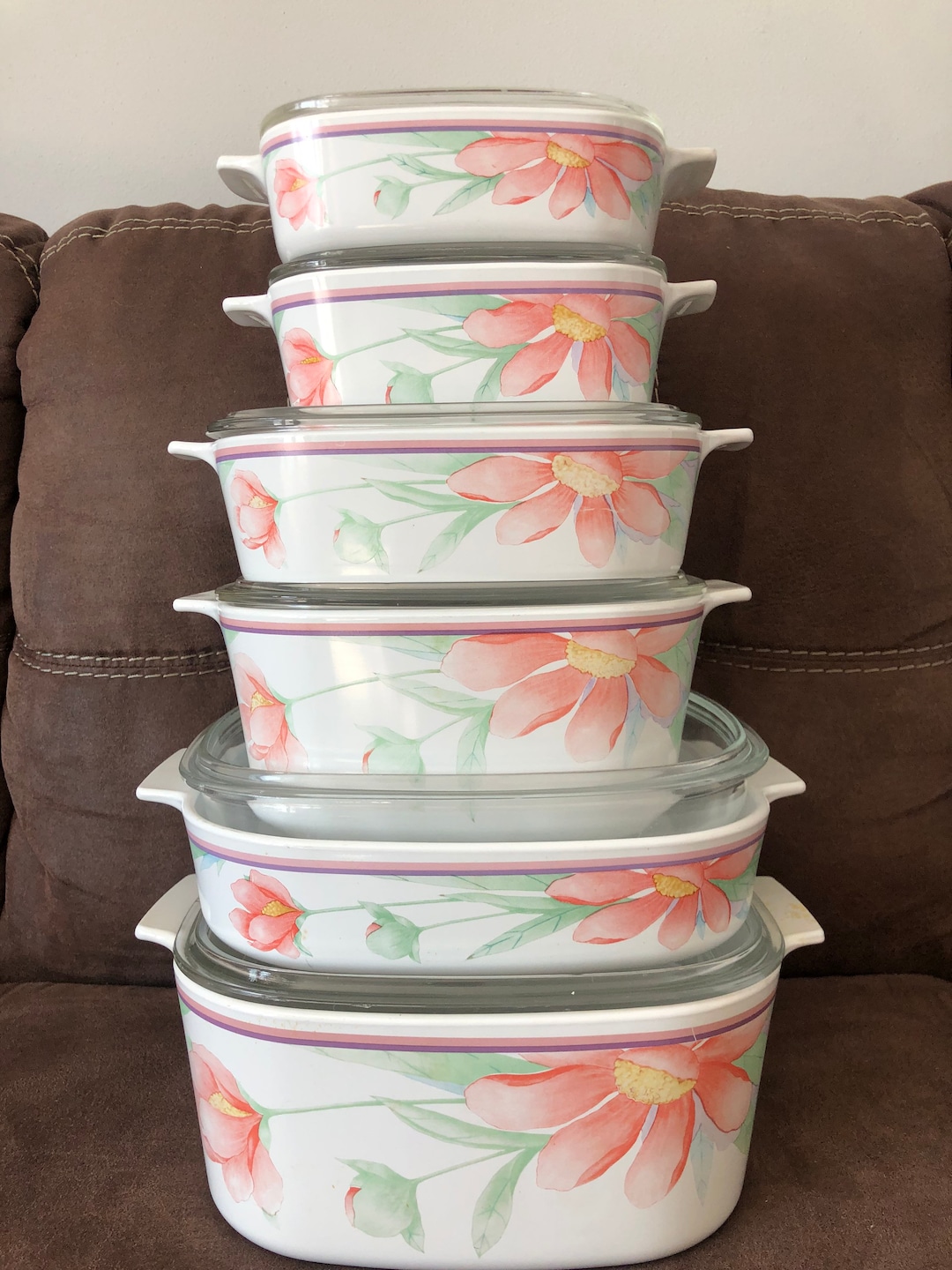 Corning Ware Peony Dishes Various Sizes - Etsy