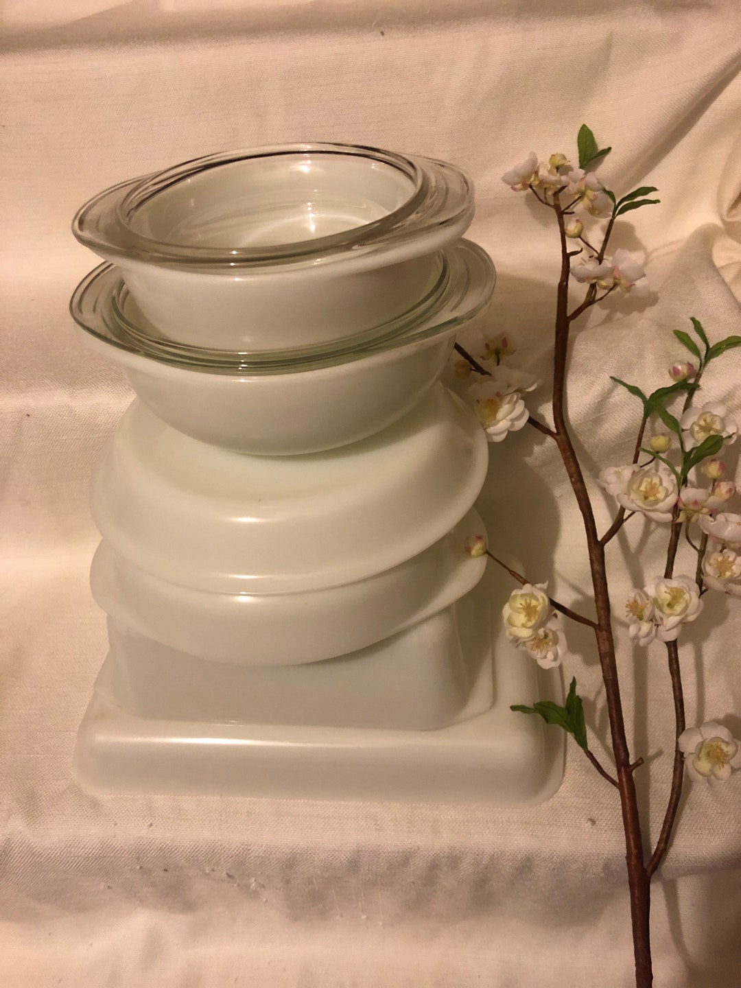 Pyrex Milk White Bakeware Various Sizes - Etsy
