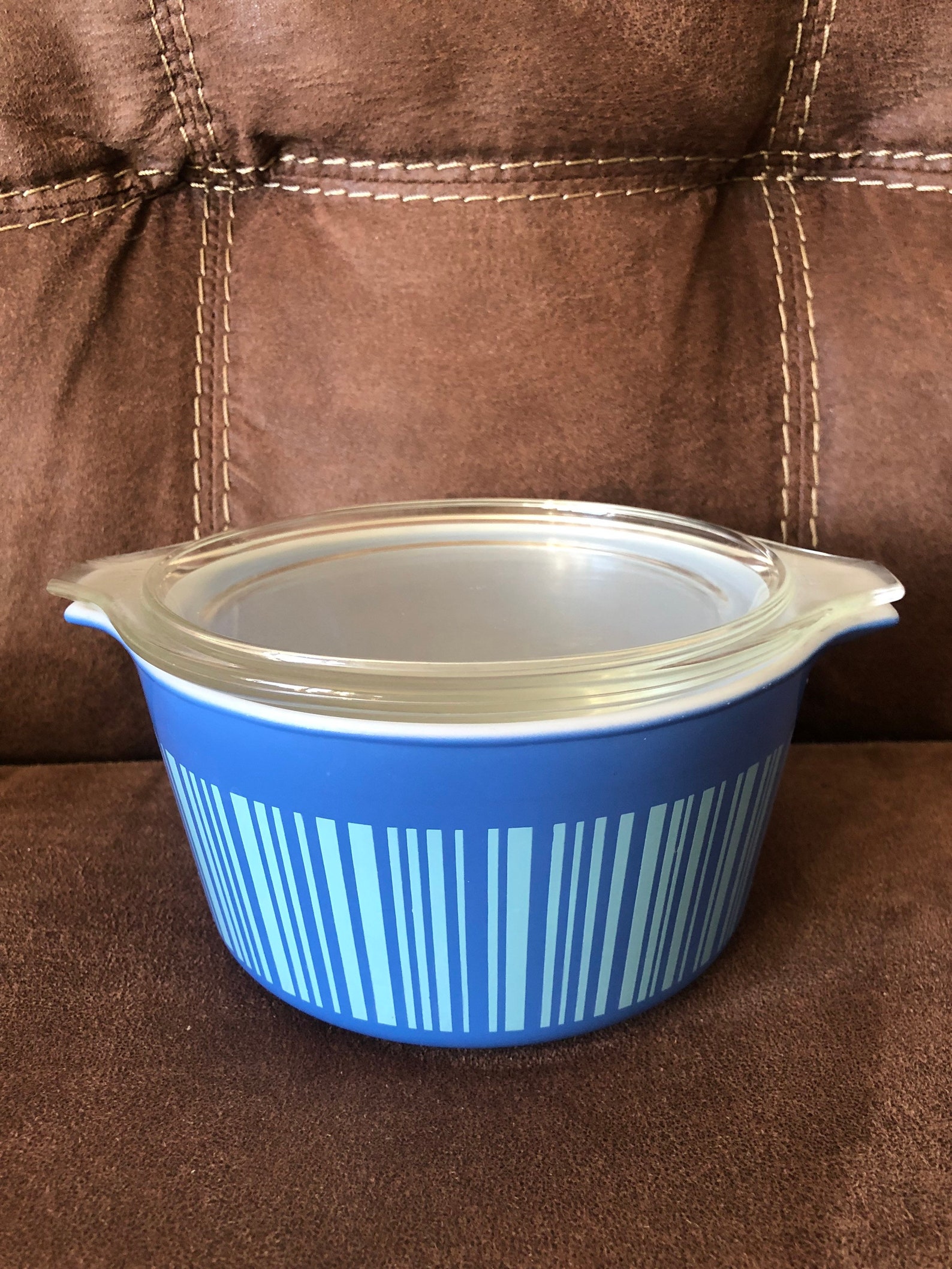 Pyrex Blue Straps Bar Code Snow Flakes Leave Dishes - Etsy