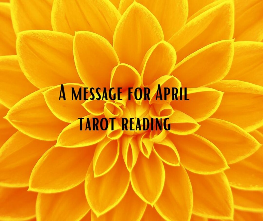 A Message for April Tarot Card Reading / What Do You Need to Know for ...