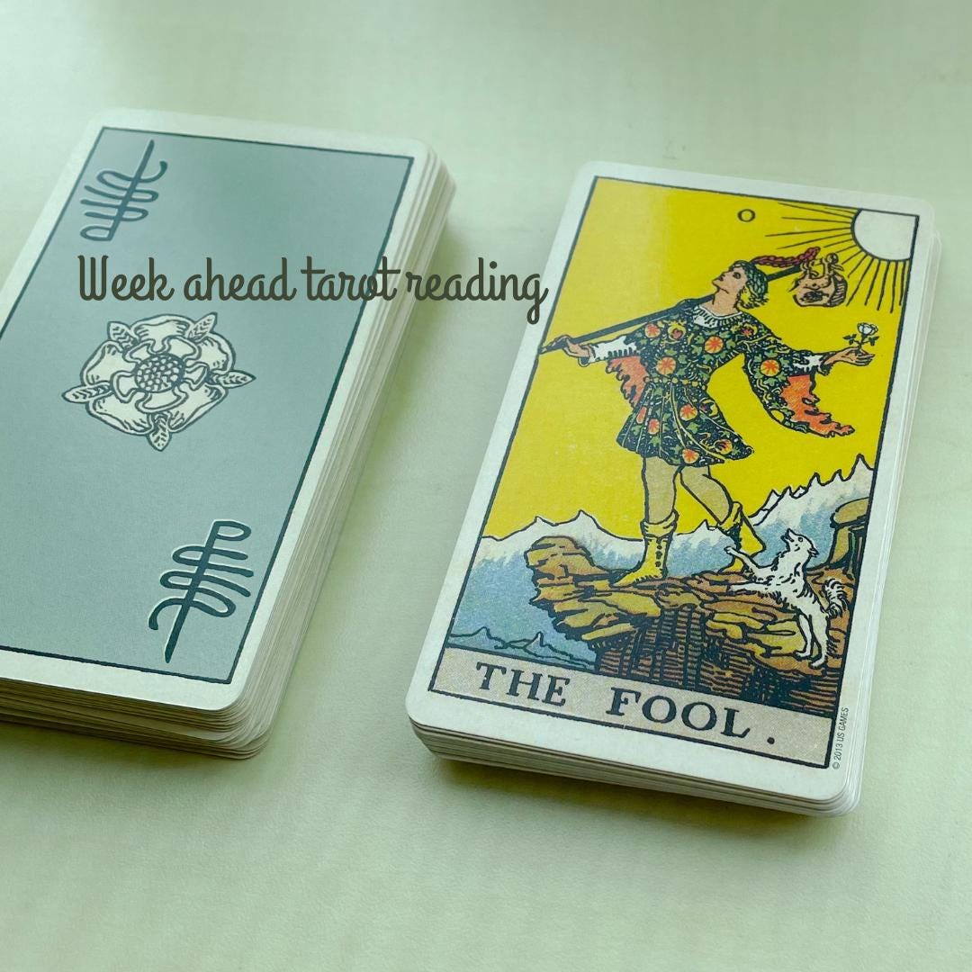 Two Card Week Ahead Tarot Card Reading / What to Embrace This Week ...