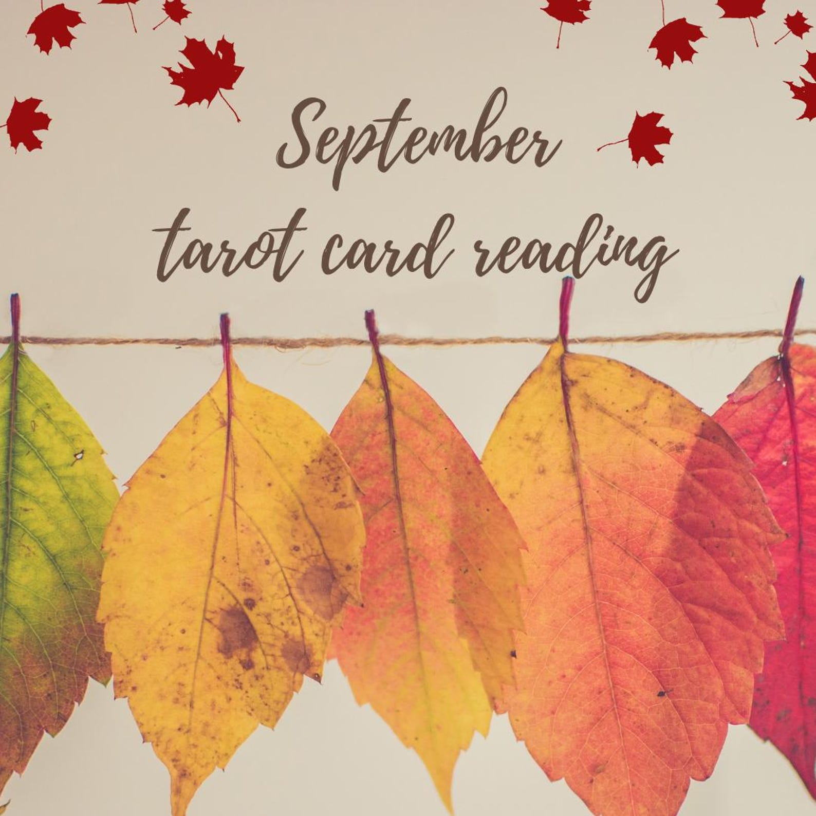 The Month of September Tarot Card Reading, What to Expect in September ...