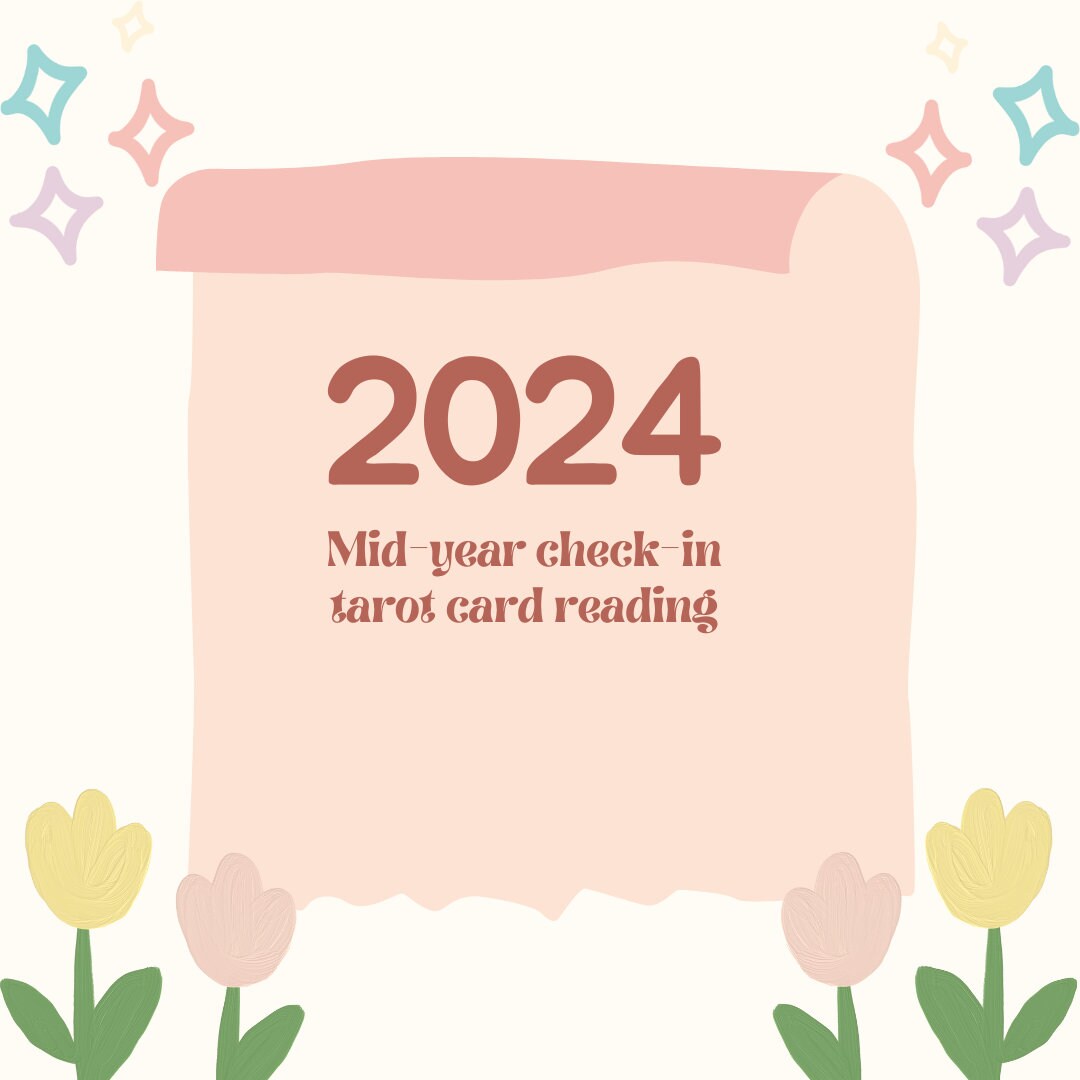 Mid-year Check in Tarot Card Reading, Tarot Card Reading for Halfway ...