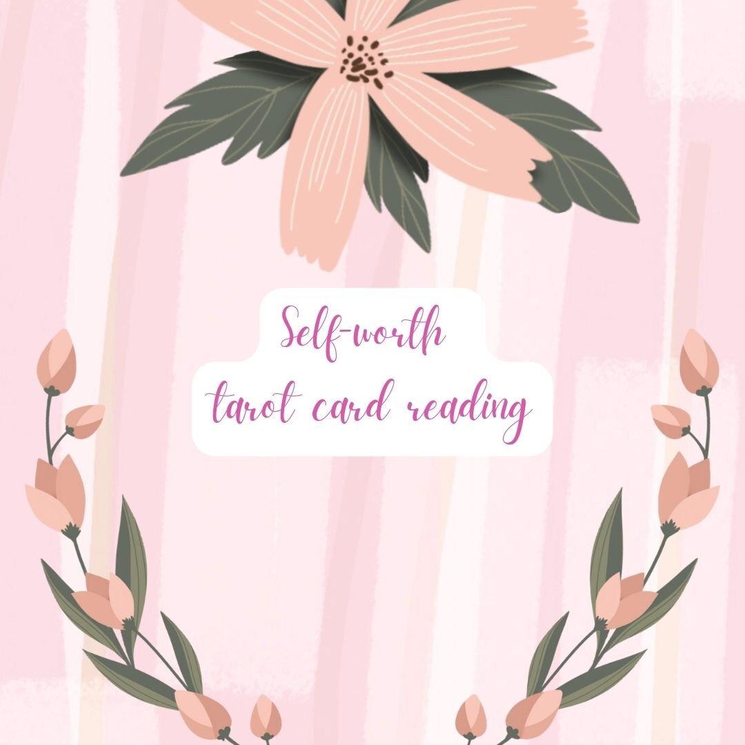 Self-worth Tarot Card Reading, Personal Growth, Reflective Tarot Card ...