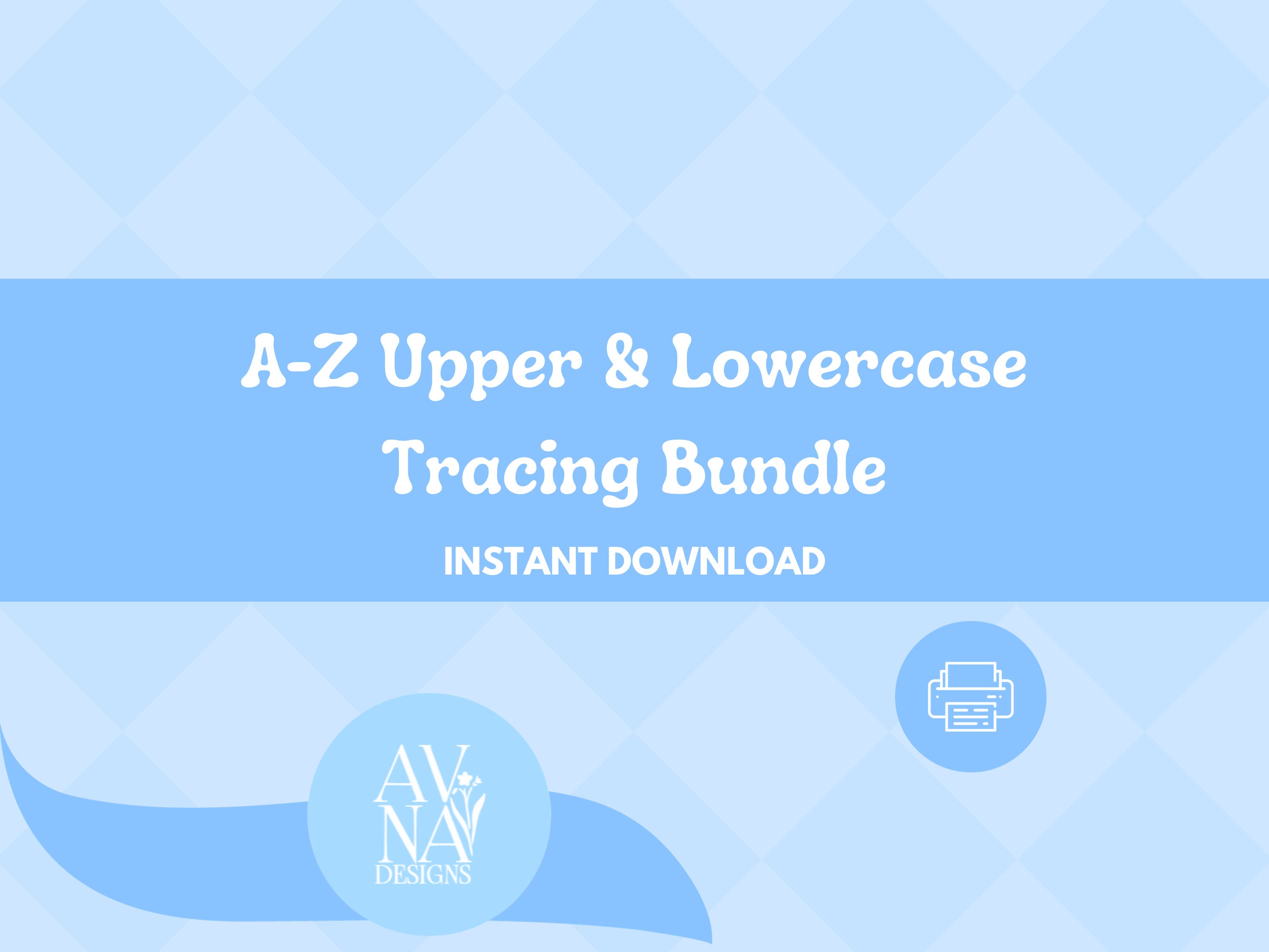 Alphabet Worksheets, Preschool Writing Practice, ABC Tracing, Preschool ...