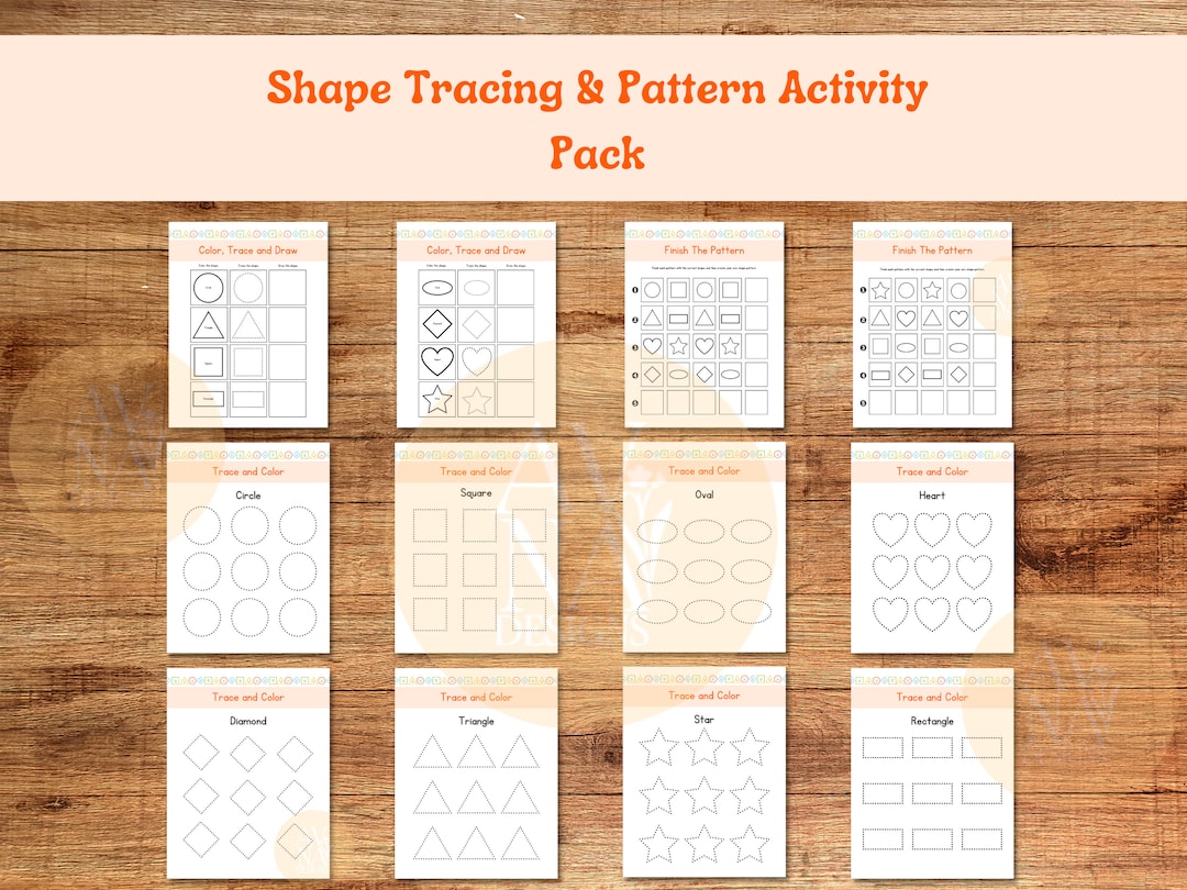 Tracing Worksheets, Preschool Worksheets, Kindergarten Work, Shape ...