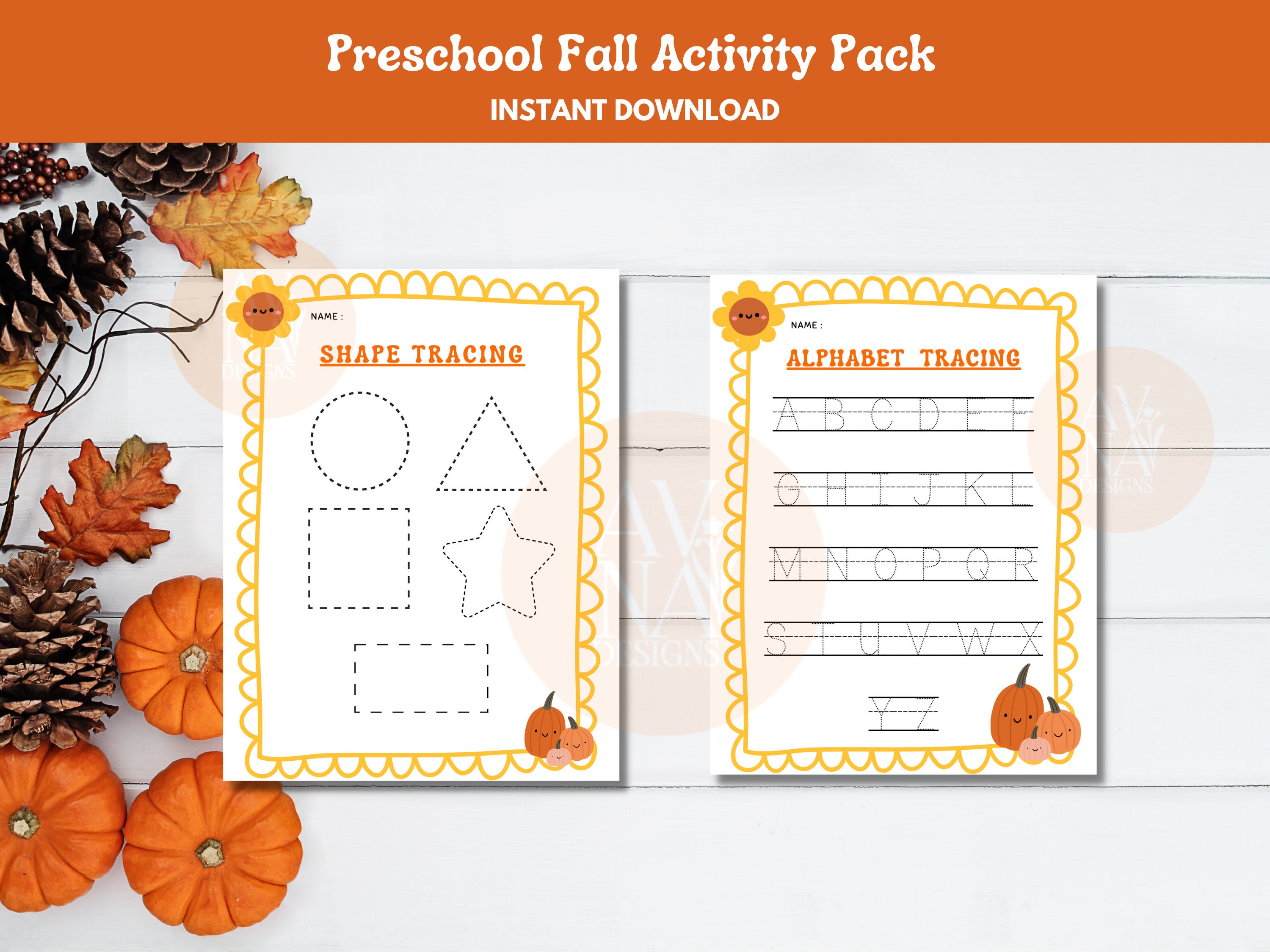 Kids Fall Worksheets, Autumn Worksheets, Fall Printable Worksheets ...
