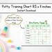 Toilet Training Charts, Potty Training Chart, Potty Learning, Potty ...