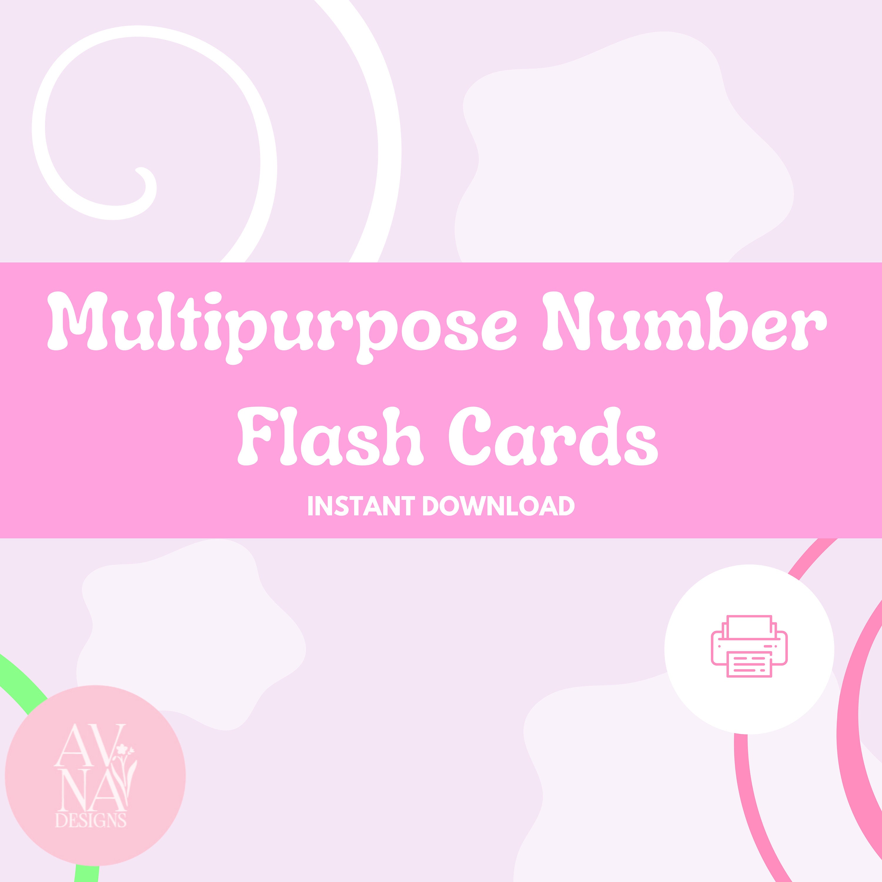 Number Tracing, Flash Cards, Number Flash Cards, Number Recognition ...