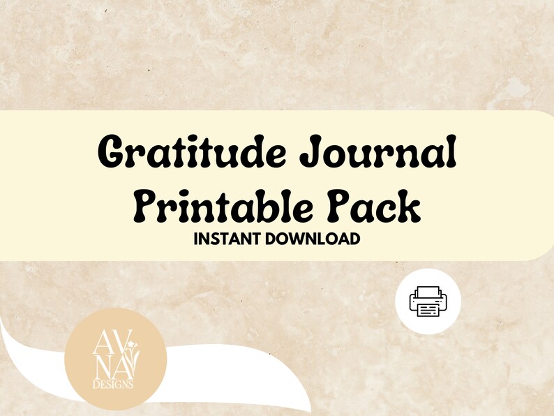 Kids Gratitude Journal Printables, Bundle, Gratitude Activity for Kids ...