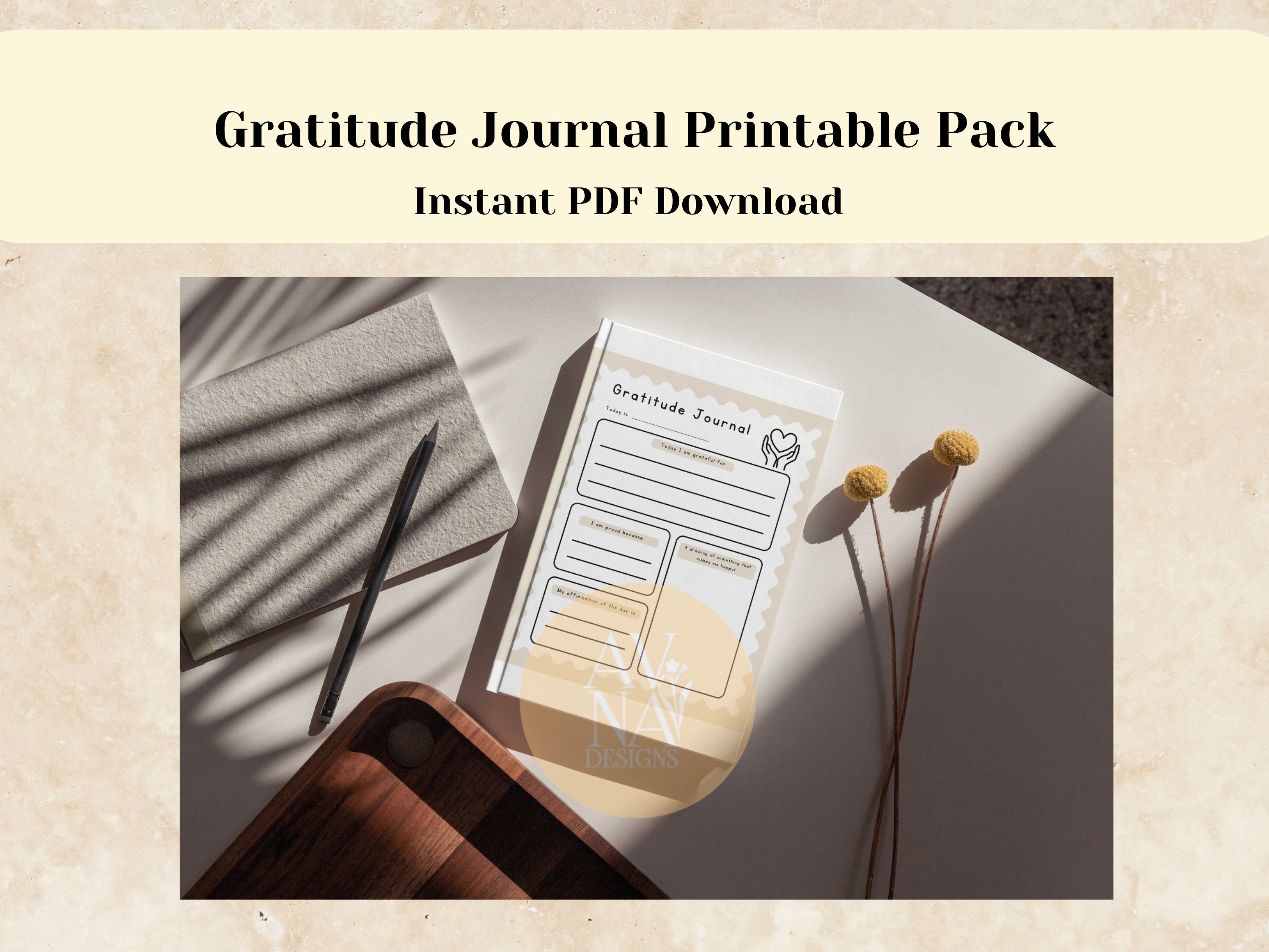 Kids Gratitude Journal Printables, Bundle, Gratitude Activity for Kids ...