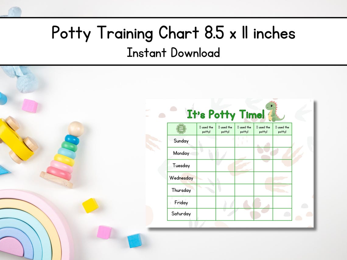 Toilet Training Charts, Potty Training Chart, Potty Learning, Potty ...