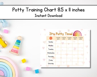 Toilet Training Charts, Potty Training Chart, Potty Learning, Potty ...
