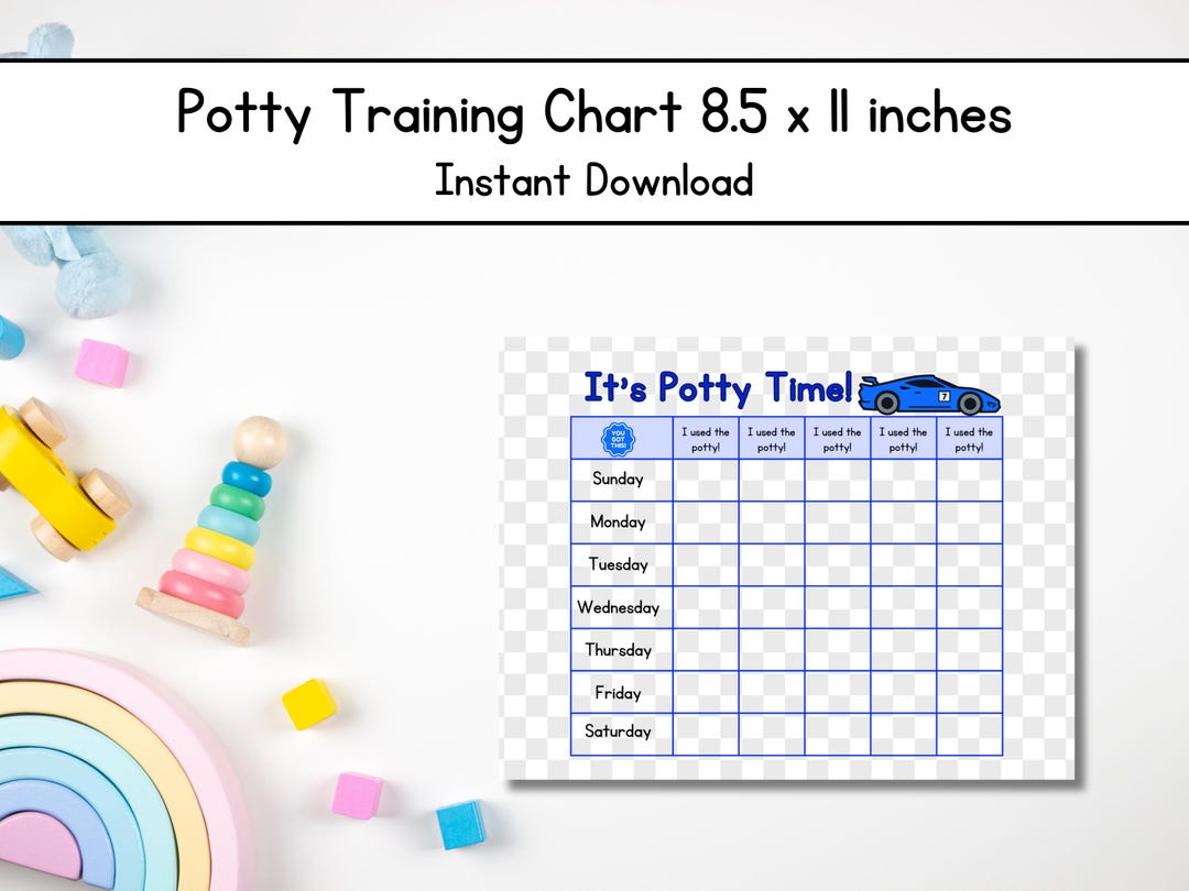 Toilet Training Charts, Potty Training Chart, Potty Learning, Potty ...
