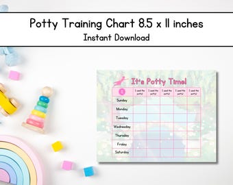 Toilet Training Charts, Potty Training Chart, Potty Learning, Potty ...