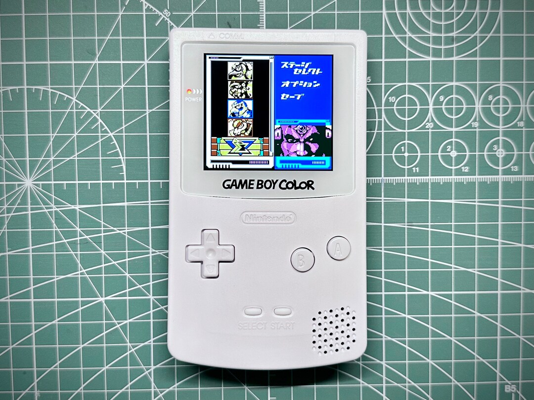 Game Boy Color White IPS LCD Modded Speaker/amp Modded - Etsy