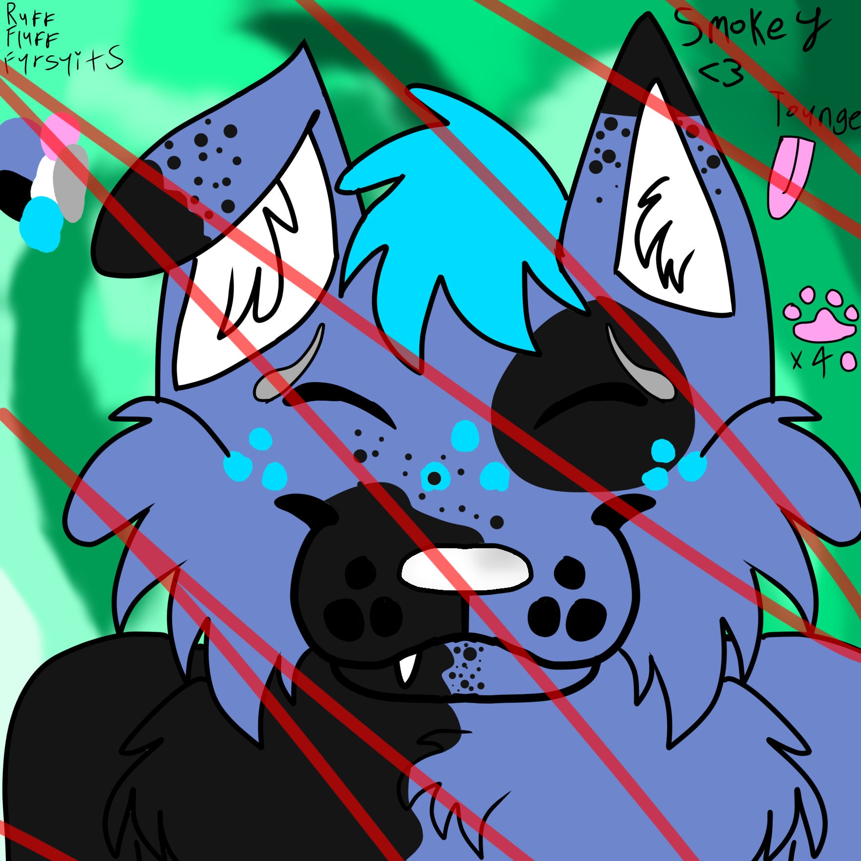 Furry Art Commisions read Disc, Need Gone EMERGENCY COMMS - Etsy