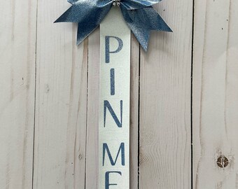 Pin Me Ribbon Cheer Pin Me Ribbon Pin Me Ribbon Clip Holder Cheer Team ...