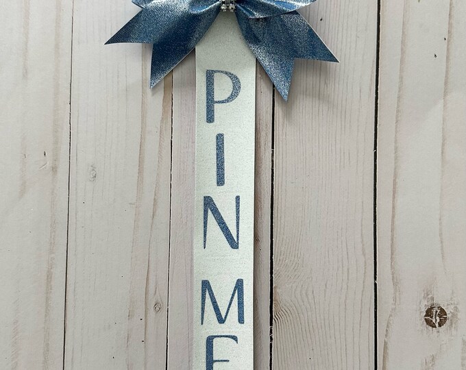 Pin Me Ribbon Cheer Pin Me Ribbon Pin Me Ribbon Clip Holder Cheer Team ...