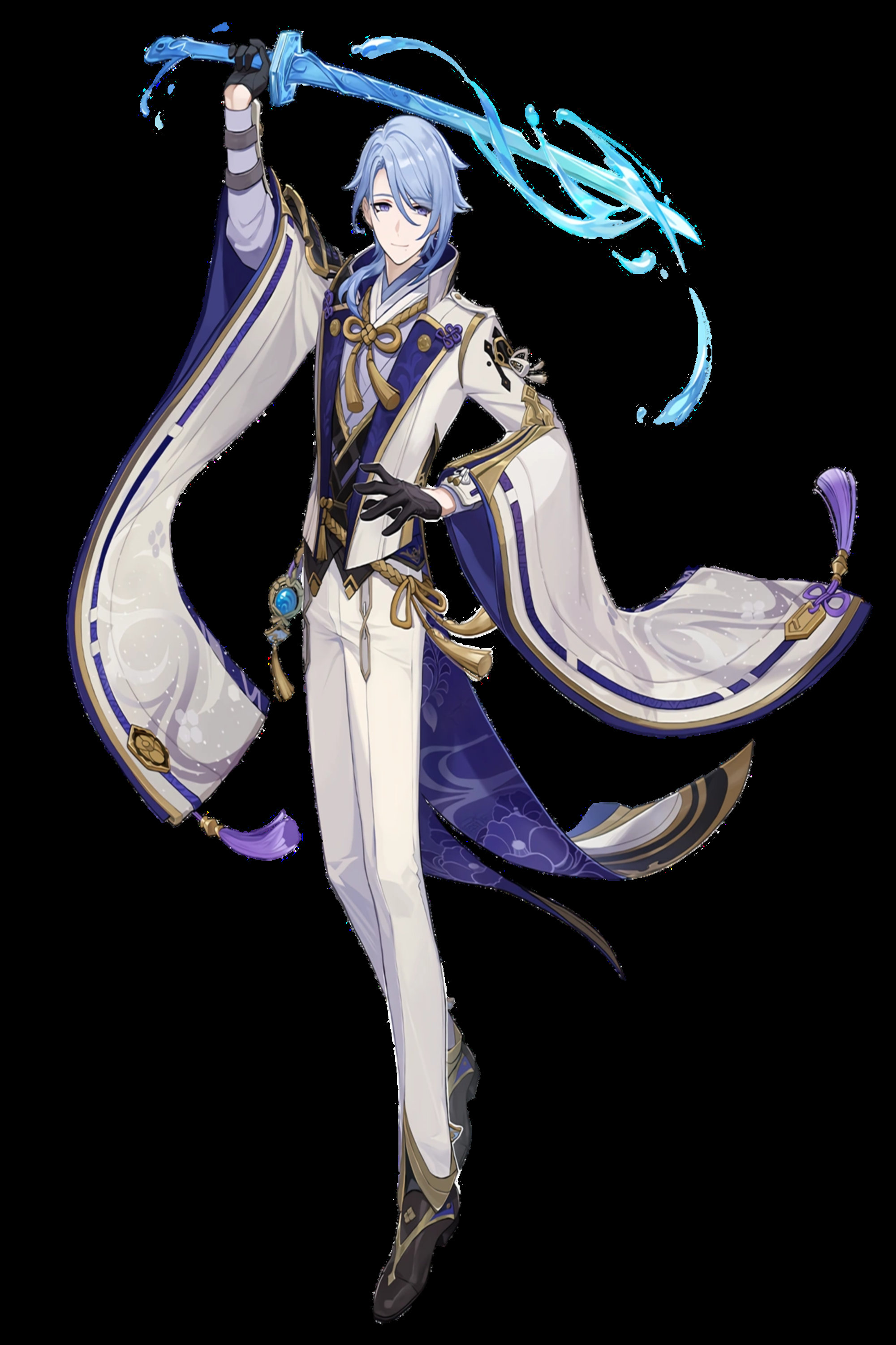 Genshin Impact All Hydro Characters Ayato, Barbara, Candace, Mona ...