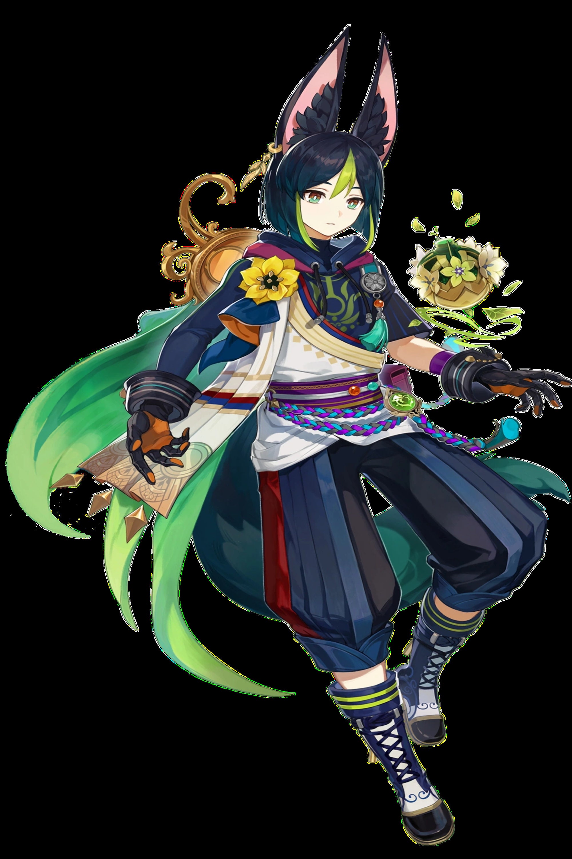 Genshin Dendro Characters Althaitham, Baizhu, Collei, Emilie, Kaveh ...