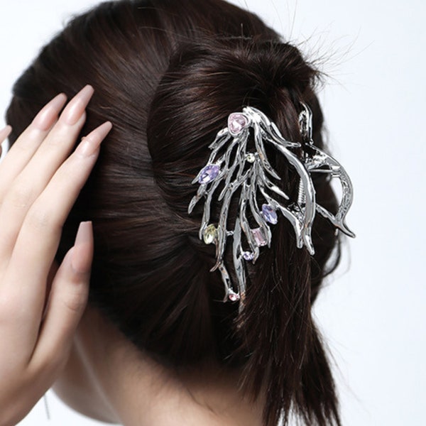 Angel Wing Hair Clip - Etsy