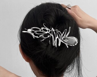 Gothic Hair Clip - Etsy