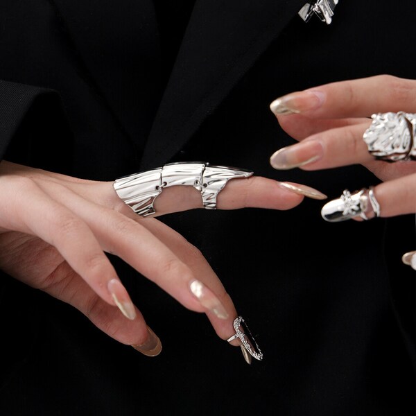 Full Finger Ring - Etsy