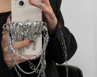 Phone With Chain - Etsy