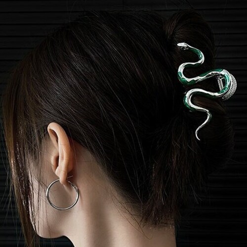Unique Snake Metal Hair Clip High Quality Metal Hair Claw - Etsy