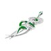 Green Snake Metal Hair Clip Cool Snake Hair Accessories - Etsy