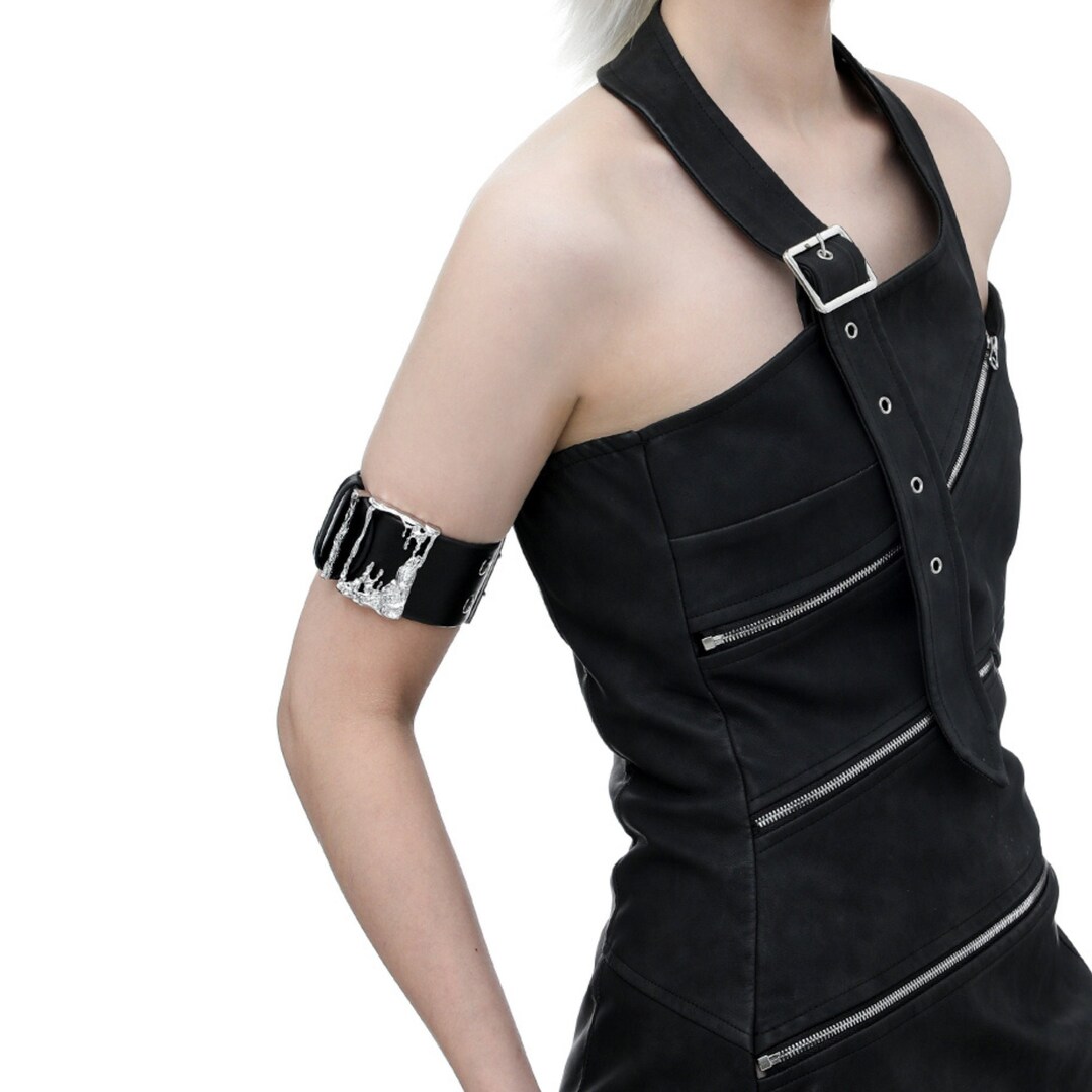 Liquid Metal Cool Melting Belt Arm Band Punk Women Belt - Etsy