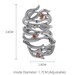 Abstract Flame Adjustable Armor Ring Fire Metal Armor Gothic - Etsy