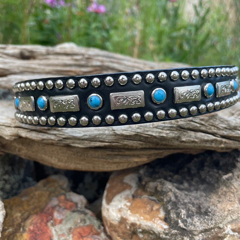 Concho Dog Collar - Etsy
