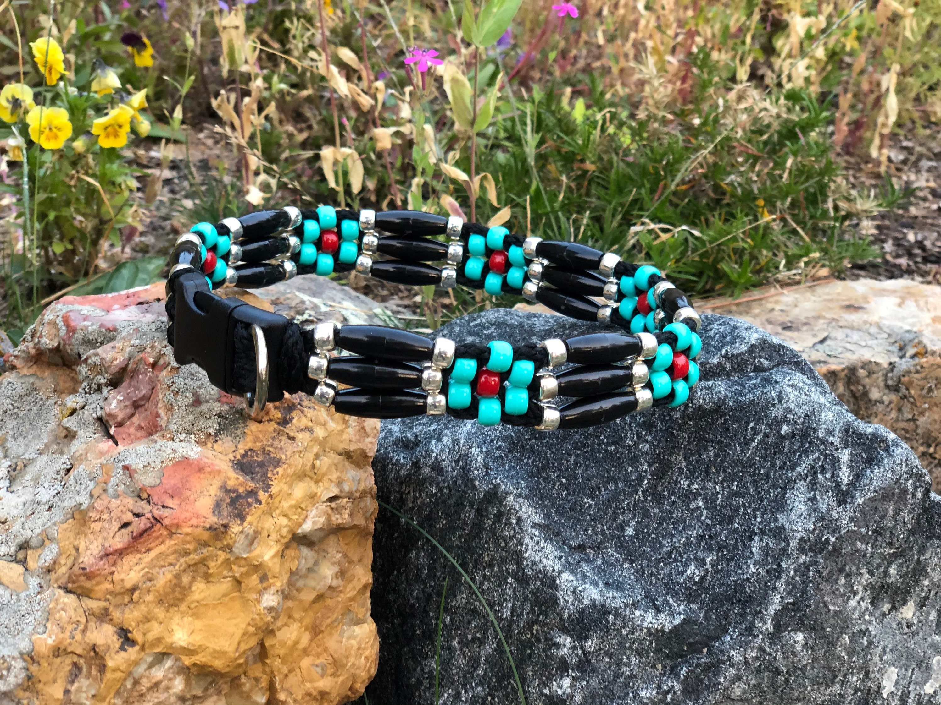 Fancy Dog Collars Native American Dog Collar Southwest Dog - Etsy