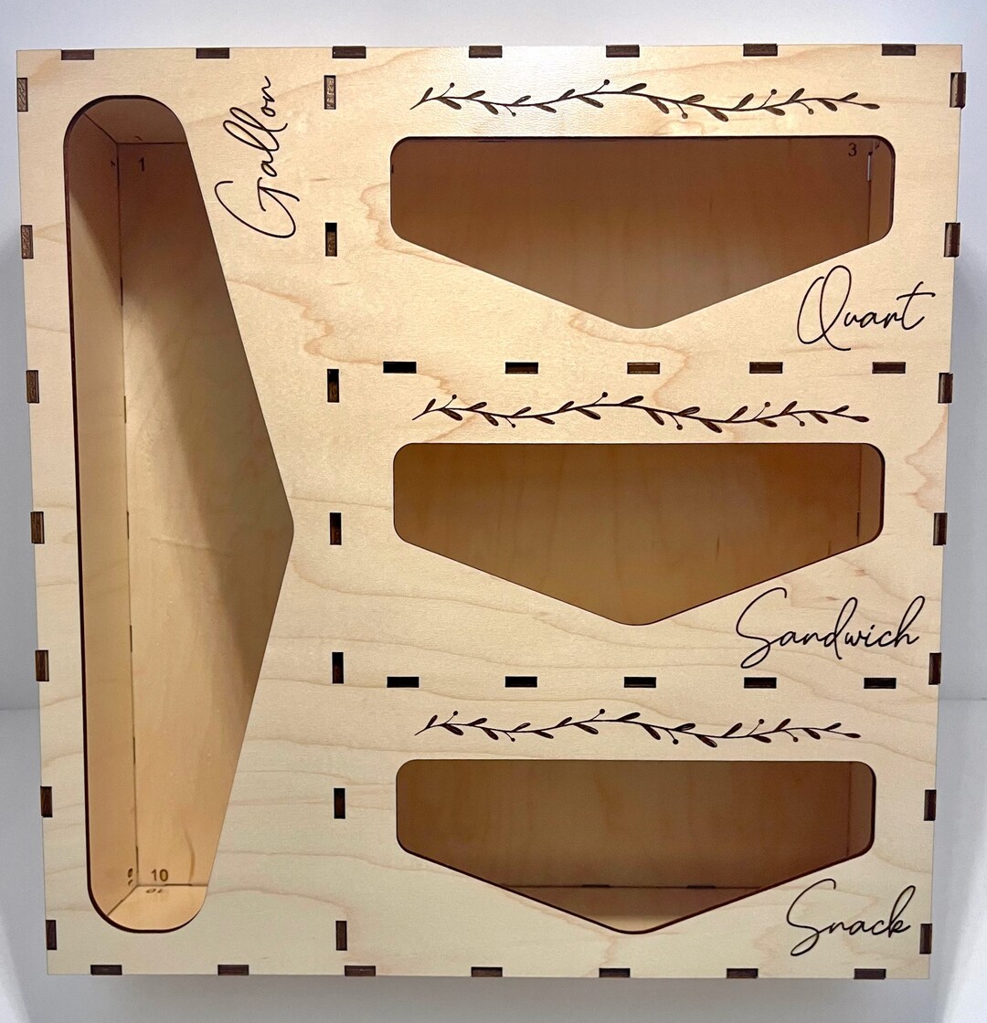 Baggie Storage Organizer - Etsy