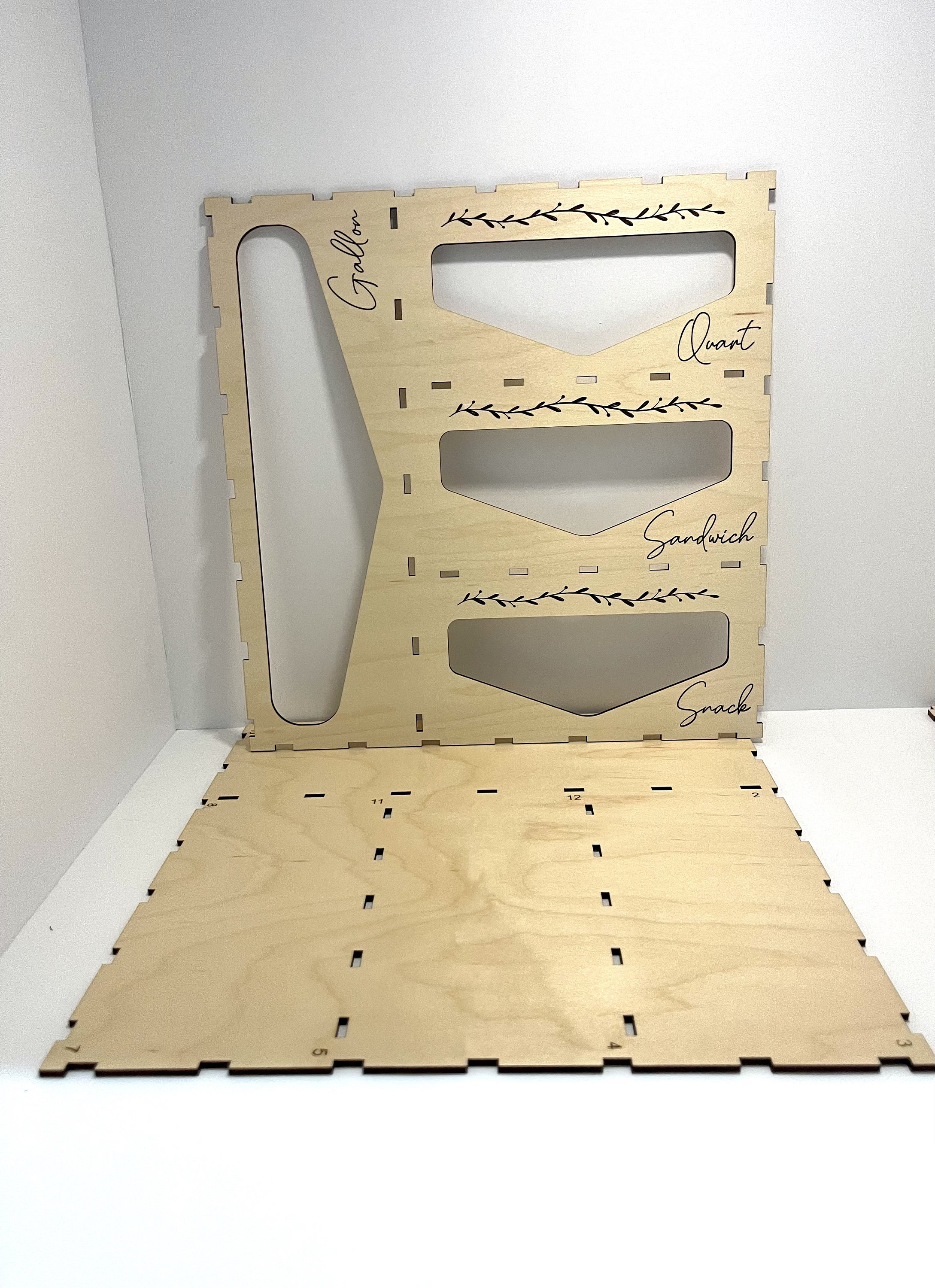 Baggie Storage Organizer - Etsy