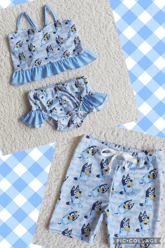Bluey Swim Suits Bathing Suit | Etsy