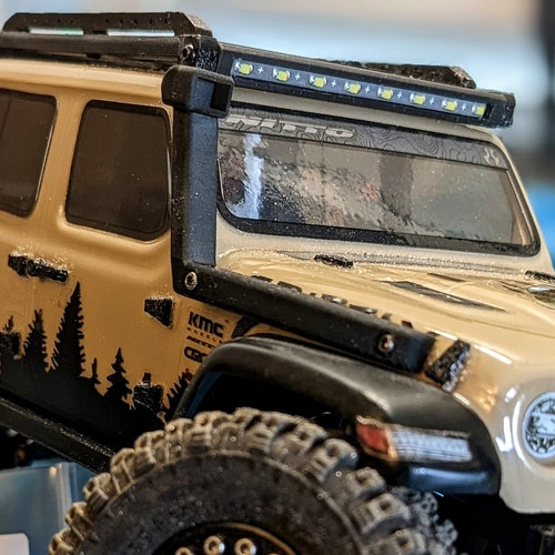 SCX24 Bronco/gladiator Front Bumper Relocation Mount - Etsy