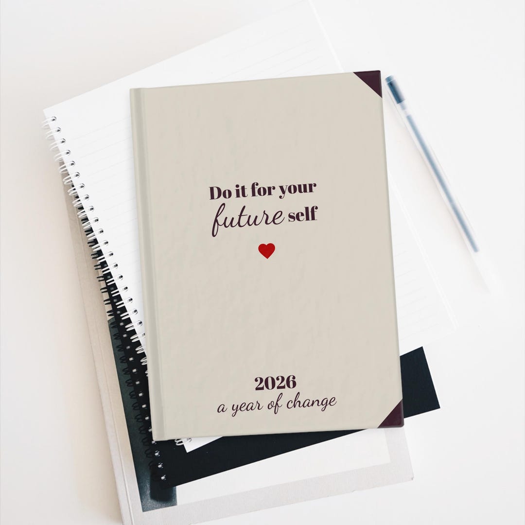 2026 Goal Planner: "future Self" Motivational Journal. Daily Habit ...